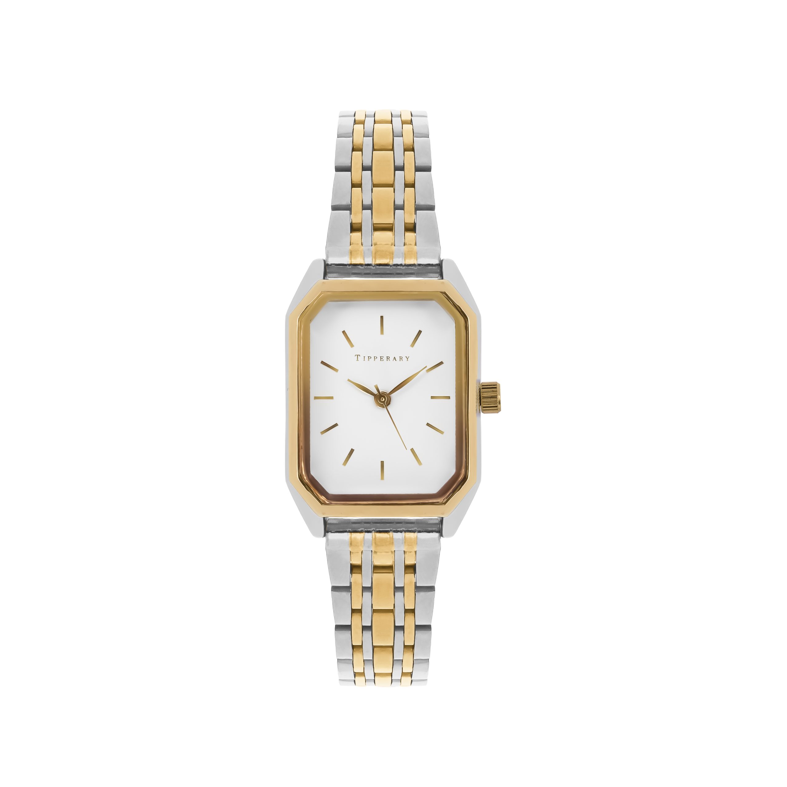 TC OCTAGON SILVER & GOLD WATCH – Tipperary Crystal
