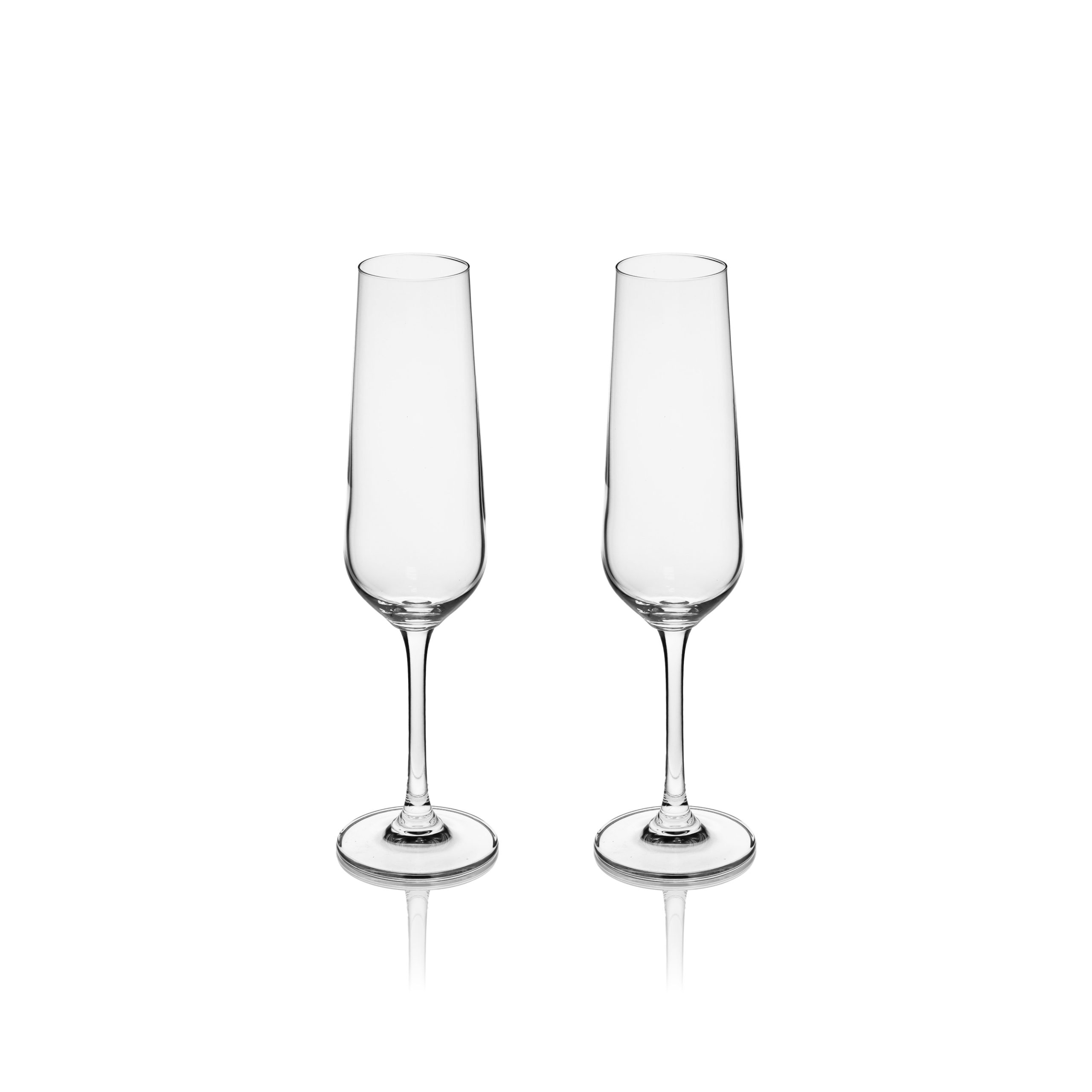 C25 S/2 ETERNITY CRYSTAL CHAMPAGNE GLASSES 200ML – Tipperary Crystal